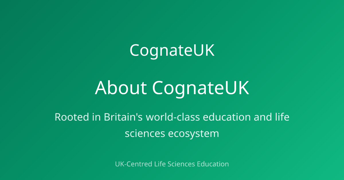 CognateUK - Education. Support. Insight.